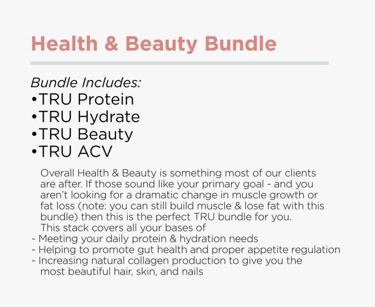 Supplements - Tru Training